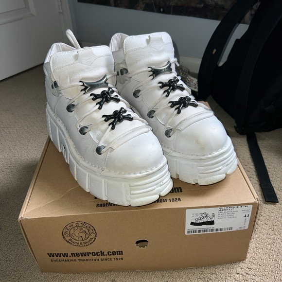 New Rock | Shoes | White New Rocks | Poshmark